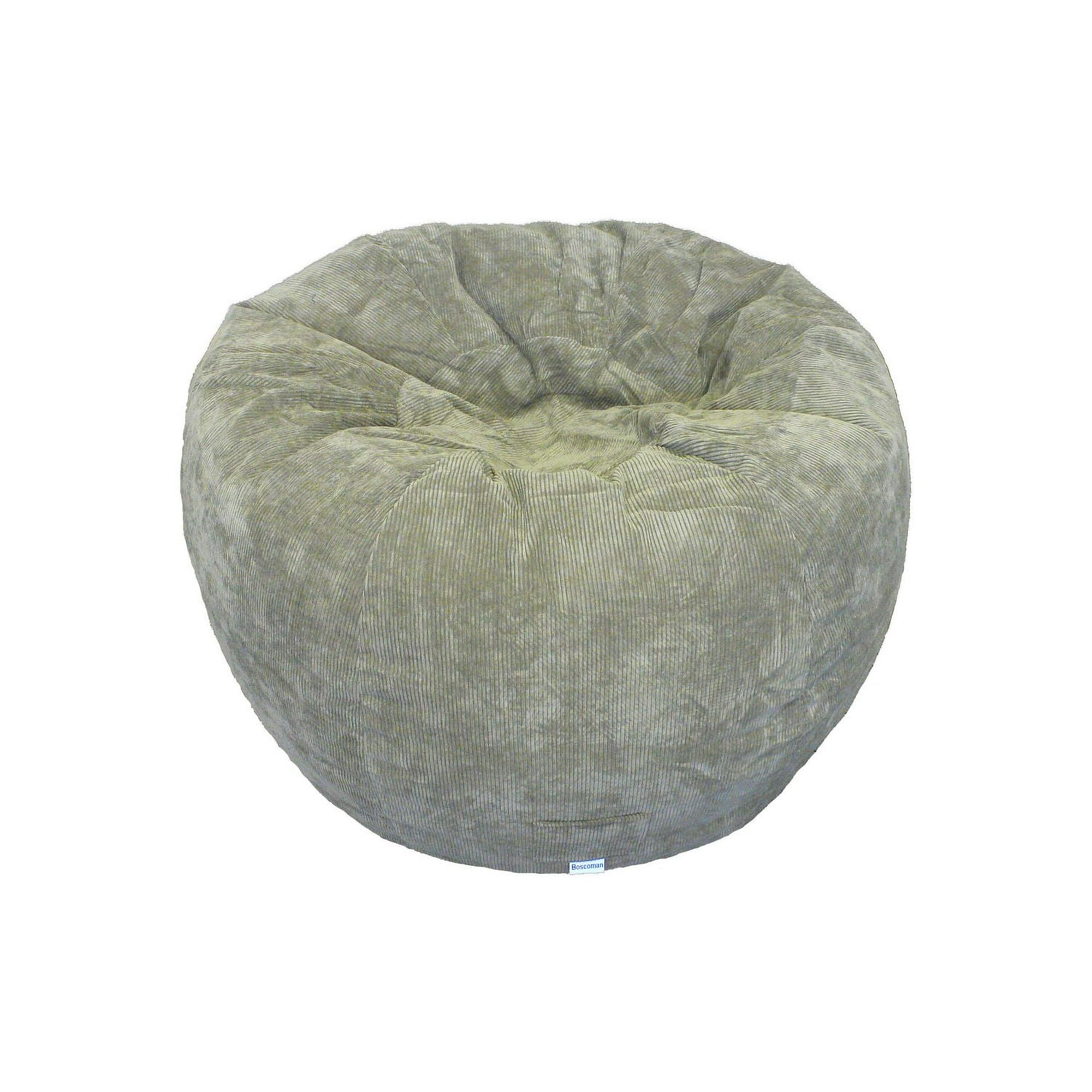 Click here for Boscoman Jumbo Green Corduroy Round Beanbag prices