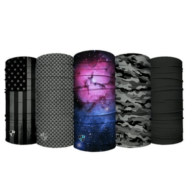 Pack of 8 Face Covering Mask Neck Gaiter Elastic, Fishing and Hunting ...