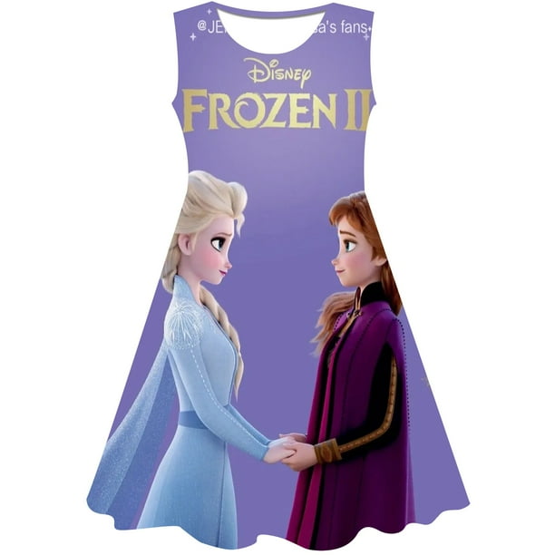 Vestidos de Frozen para niñas de Disney, ropa de princesa para niños ...
