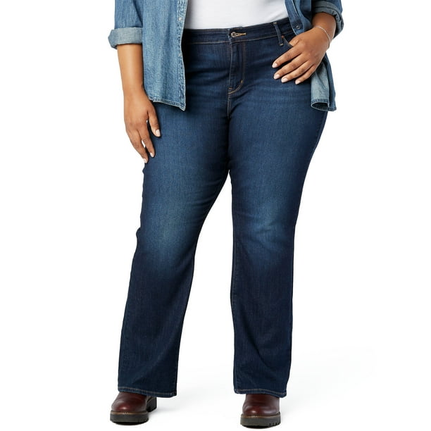 Signature by Levi Strauss & Co. Women's and Women's Plus Modern Bootcut ...