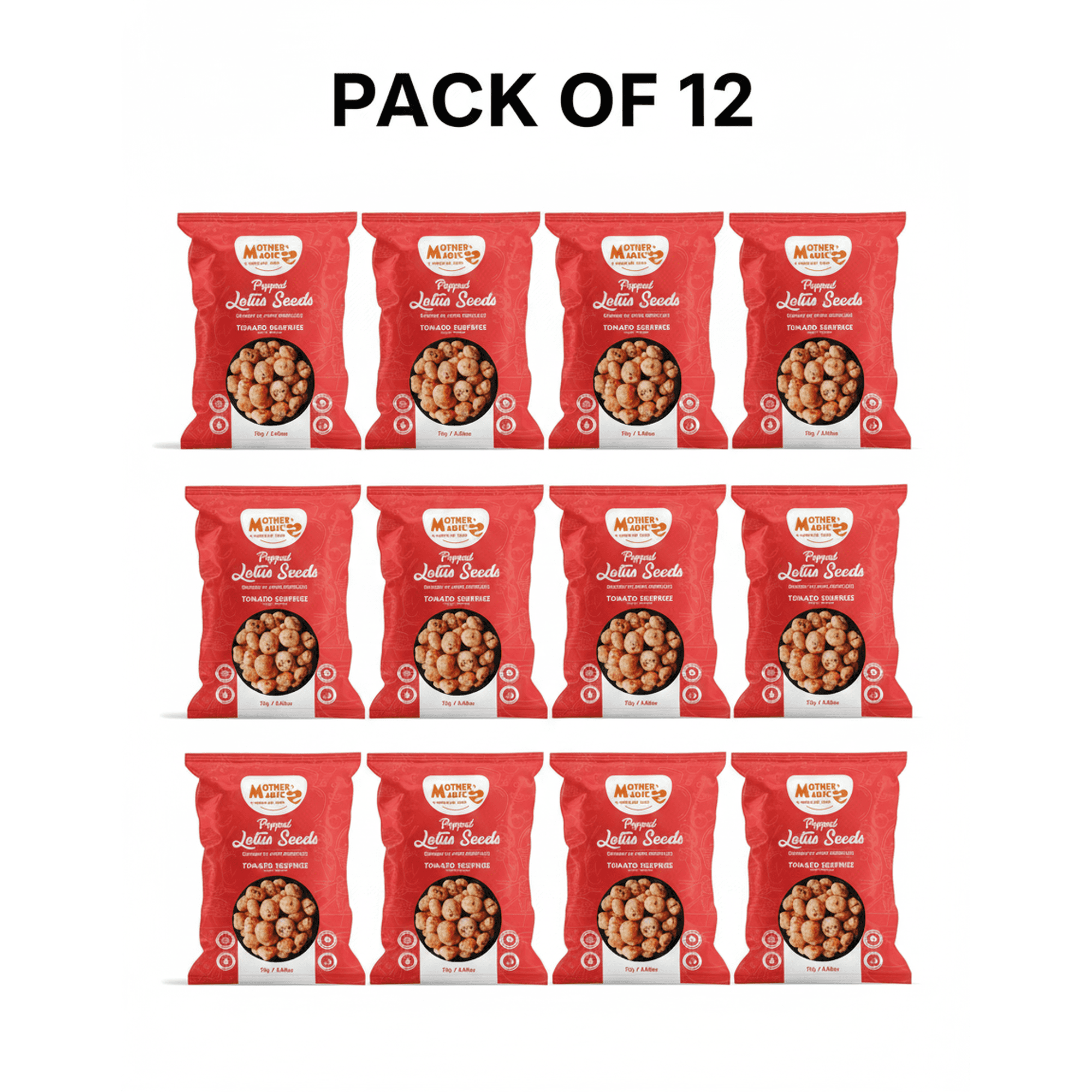 Click here for Mothers Magic Popped Lotus Seeds Indian Snack  75g... prices