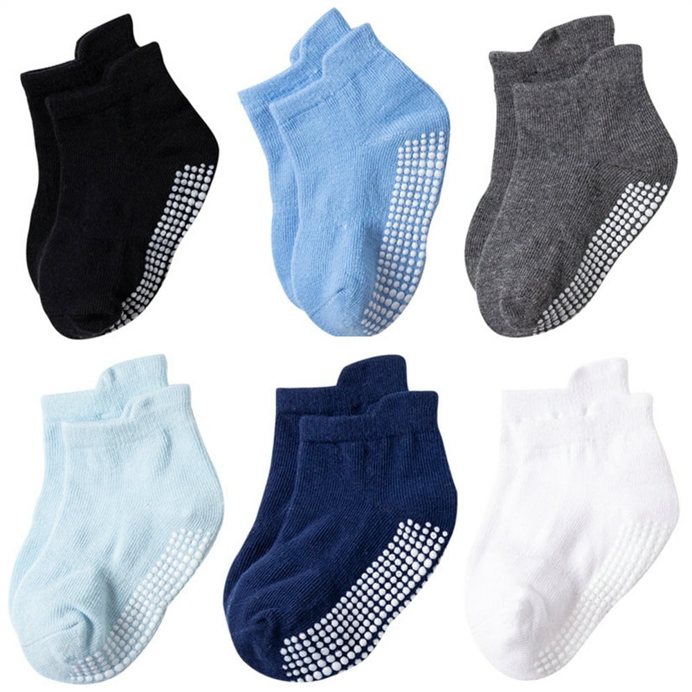 Click here for Debgfs 6 Pairs Toddler Grips Ankle Socks Non Slip... prices