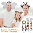 Peaoy 12PCS Jungle Animal Headbands, Safari Party Supplies, Zoo Animal ...