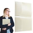1Pcs Poly Two-Pocket Folder,Heavy-Duty 2-Pocket Plastic Folders with ...