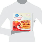 Great Value Waffles, Homestyle, 24 Count - Walmart.com