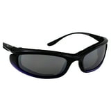 Global Vision Shadow Motorcycle Riding Sunglasses Two-Tone Black and ...