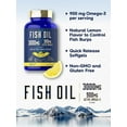 Carlyle, Fish Oil Softgels, 3000mg with 900mg Omega 3, Lemon Flavor ...