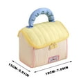 Ihhxva Small House Bag, Large Capacity Handheld Storage Pouch, Cute ...