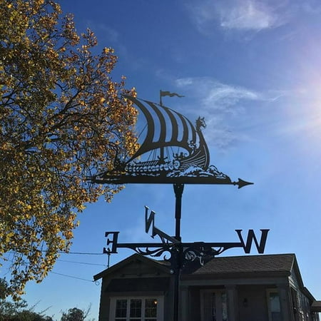 Stainless Steel Weather Vane Retro Weather Farm Weather Vane Scene ...