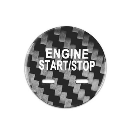 Engine Start Button Ignition Device Trim For Cadillac Xt4 Xt6 (black ...