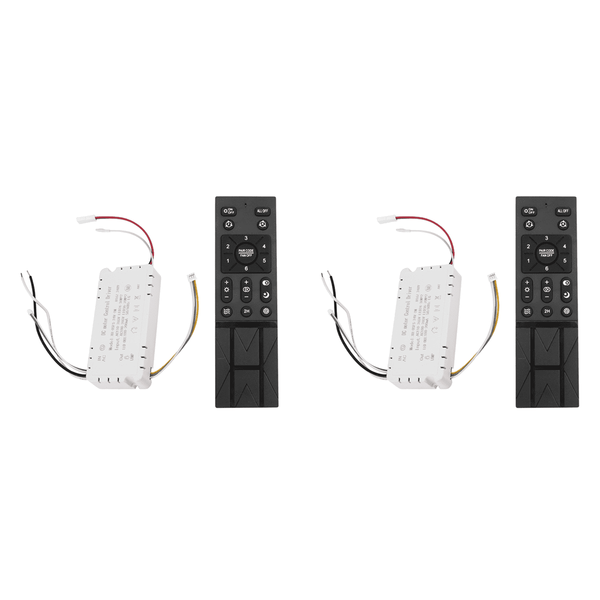 Click here for Unbranded 2x Ceiling Fan Remote Control Kit With 6... prices