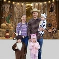 Western Cowboy Backdrop, Wild West Rustic Barn Backdrop, Western Theme ...