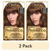 (2 pack) L'Oreal Paris Superior Preference Fade Defying Permanent Hair ...