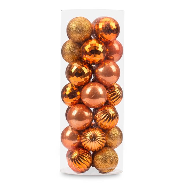 28ct shatterproof Christmas Ball Ornaments in 4 Classic finishes for ...