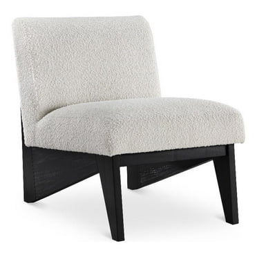 Meridian Furniture Alta Black Boucle Fabric Accent Chair - Walmart.com