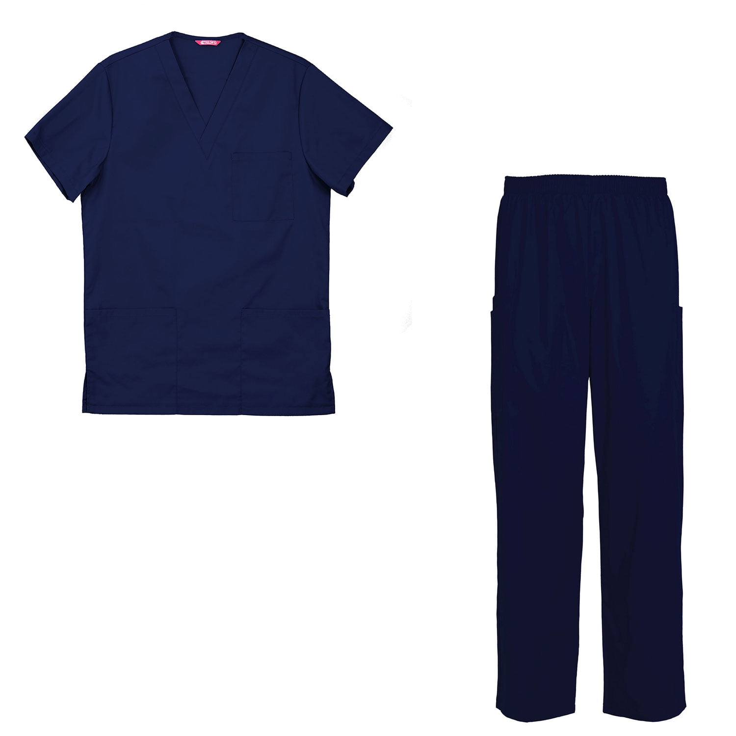 Click here for Tailors Mens Scrubs Set Scrub Top And Pants Scrubs... prices