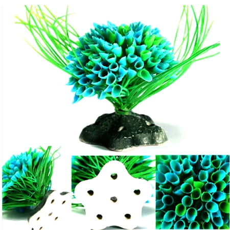 braveheart Artificial Water Plant Grass Fish Tank Plastic Plant Water ...