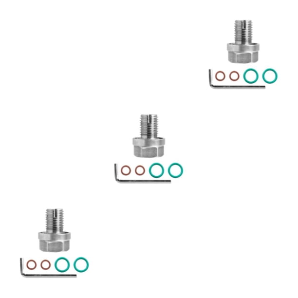 Decodeary Stainless Steel Oversize Piggybacks Oil Drain Plug - And Leak ...