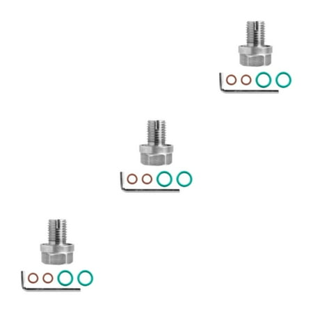 Decodeary Stainless Steel Oversize Piggybacks Oil Drain Plug - And Leak ...