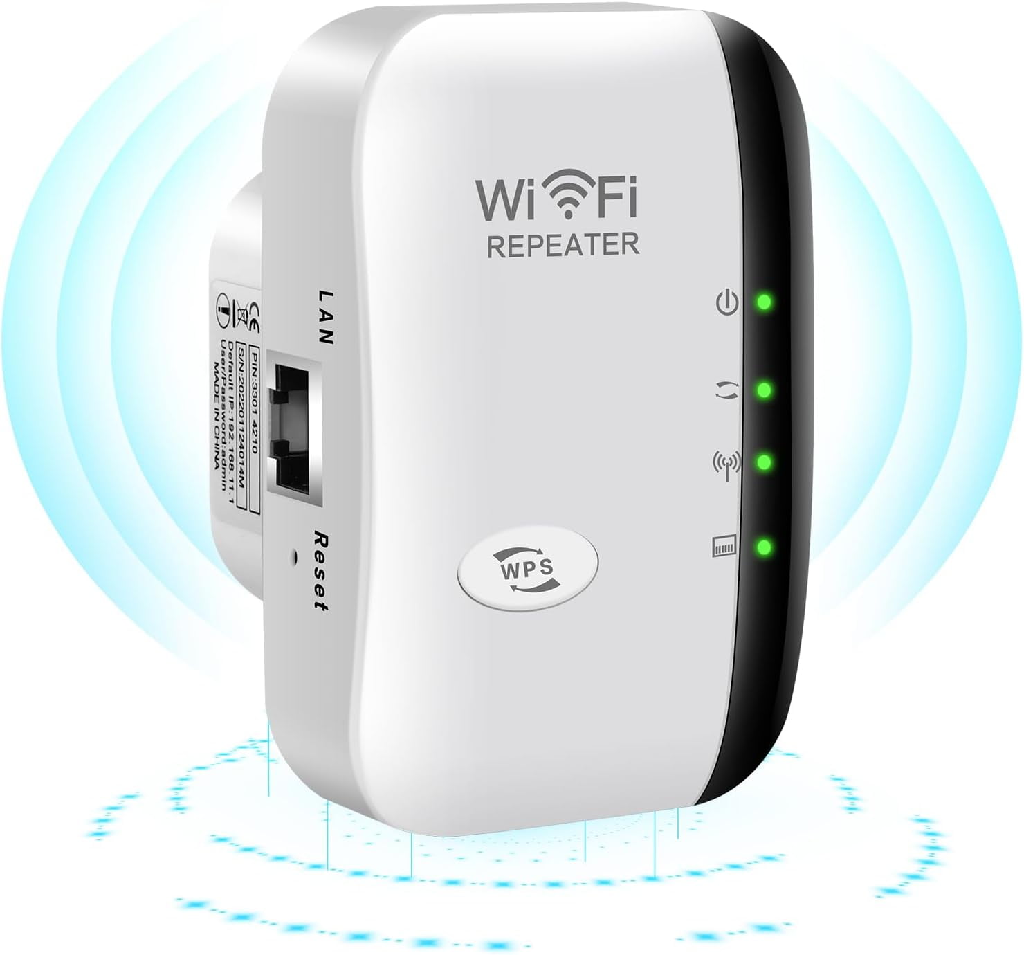 Amplificador extensor de WiFi, amplificador de señal inalámbrica de ...