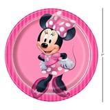 Pink Minnie Mouse Paper Dessert Plates, 7in, 8ct - Walmart.com