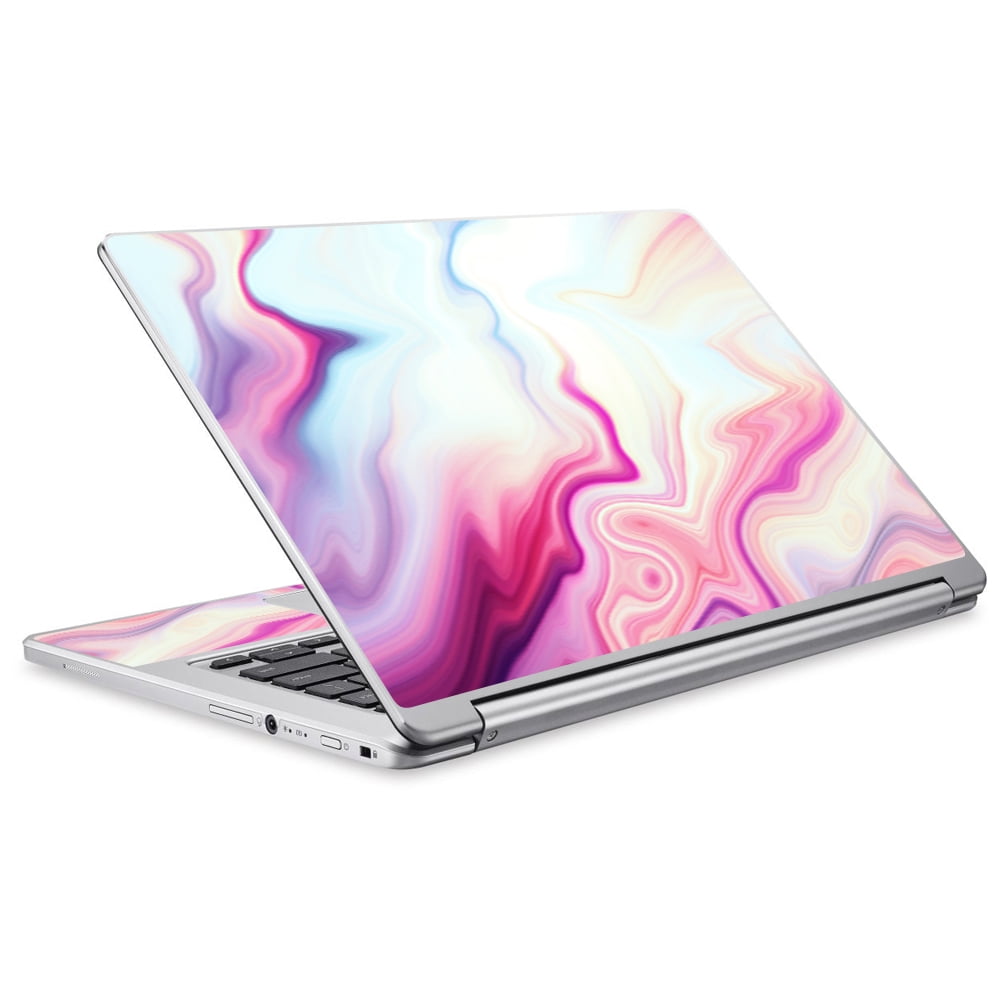 Skin Decal For Acer Chromebook R13 Laptop Vinyl Wrap / Pink Marble ...