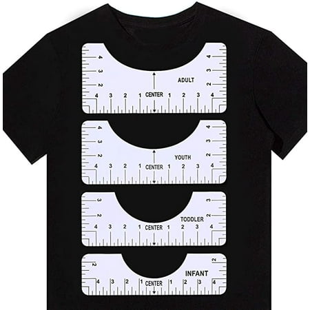T Shirt Alignment Tool , Acrylic T-Shirt Ruler Guide to Center Designs ...