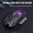 Inphic A9 Explorer V2 Tri-Mode Wireless Gaming Mouse, 12800 DPI RGB ...