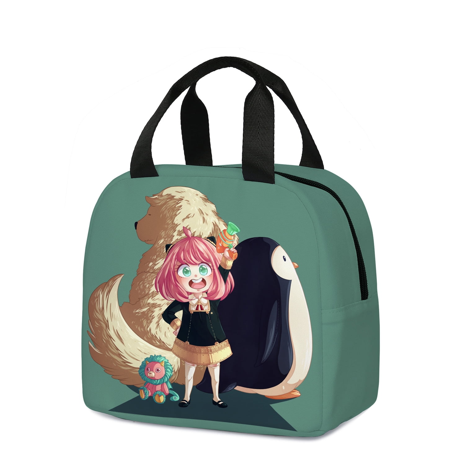 Anime Spy X Family Lunch Bag Goku Lunch Portable Thermal Cooler Lunch anime-spy-x-family-lunch-bag-goku-lunch-portable-thermal-cooler-lunch