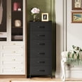 Bigleap 6-Drawer Slim Dresser, Fabric Storage Tower for Bedroom ...