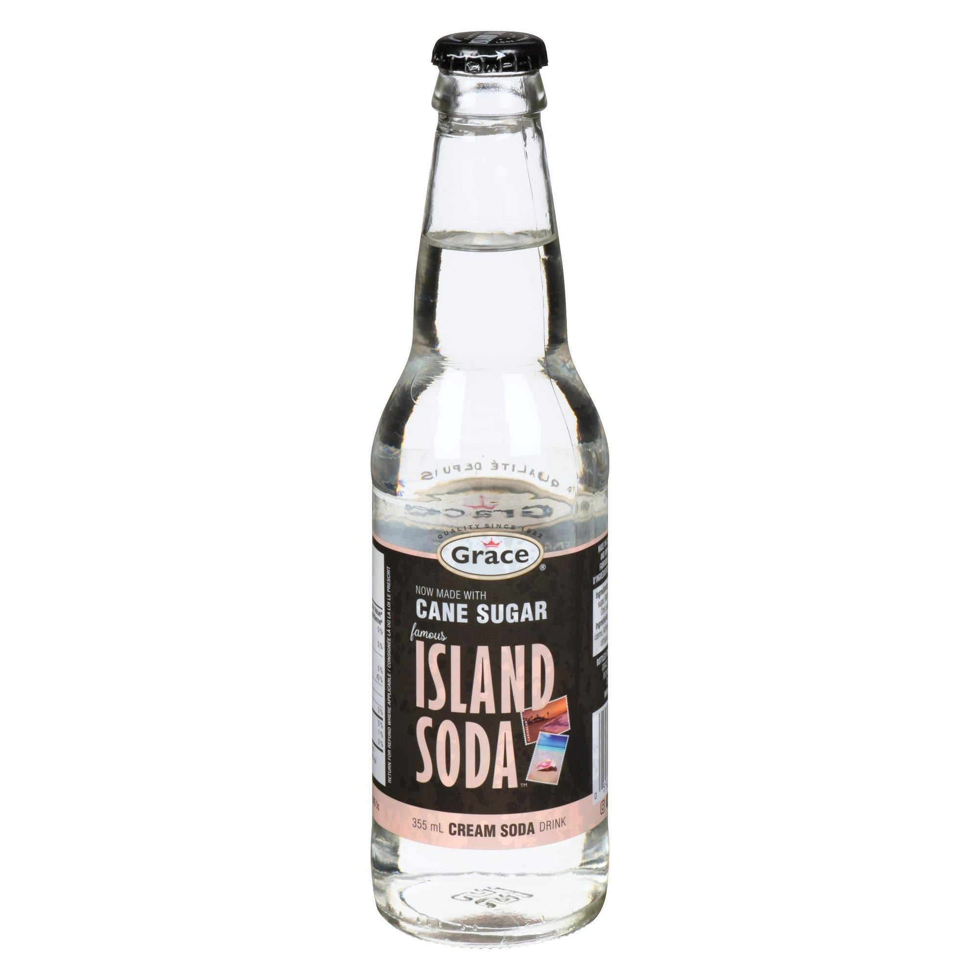 Grace Island Cream Soda, 355ml Bottle, Grace Island Cream Soda, 355ml ...