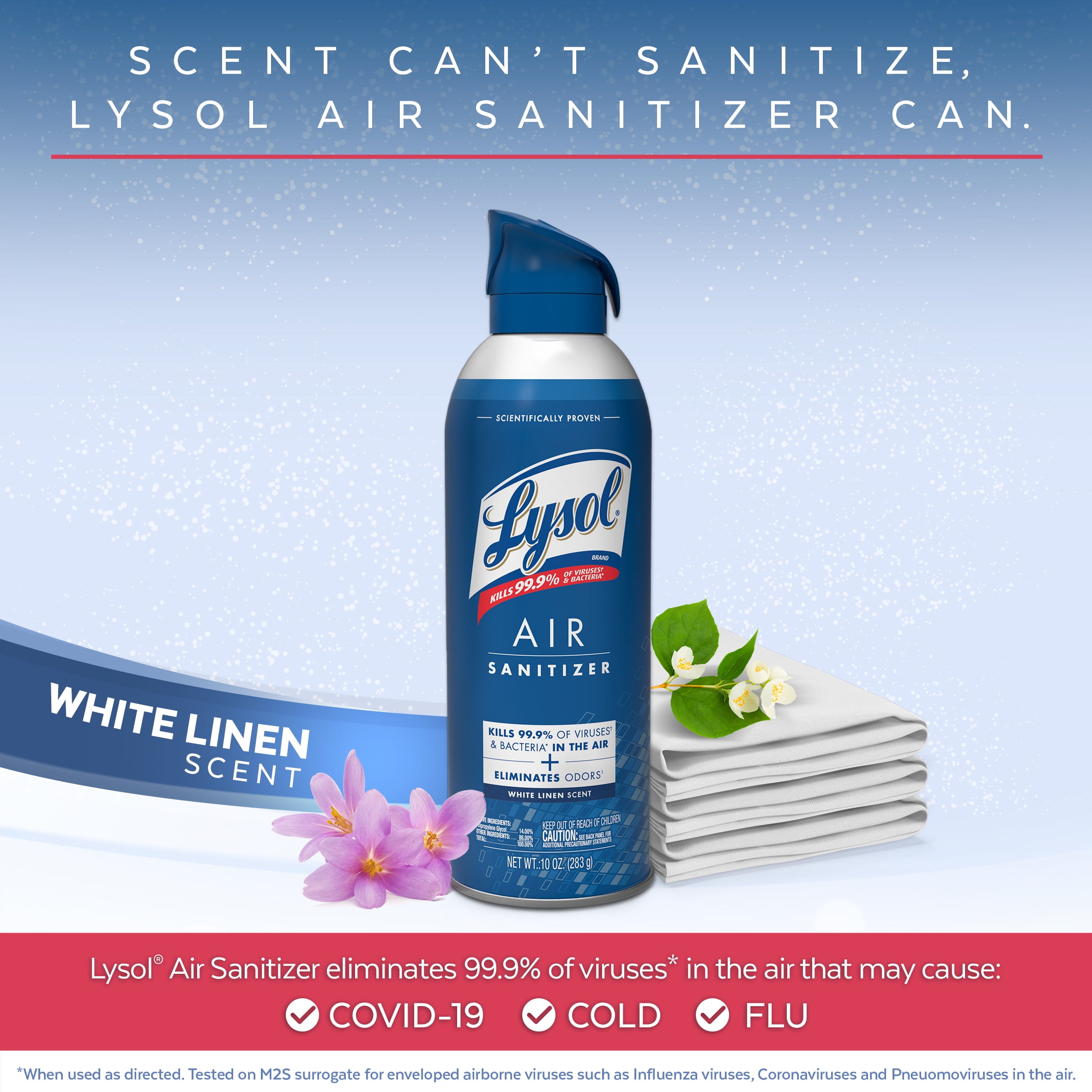 Lysol Air Sanitizer Spray, For Air Sanitization and Odor Elimination ...