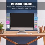 Multifunction Computer Monitor Memo Board - Transparent Computer Side ...