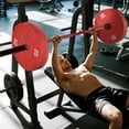 7FT Barbell Bar, Fits 2" Plates, Knurled Grip, 1000Lbs, for Squat ...