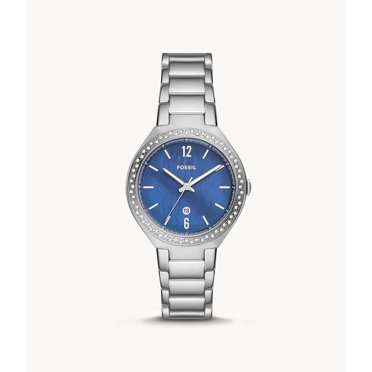 Free Shipping! Fossil Women's FB-01 Three-Hand Date, Stainless Steel Watch, ES5001 - Walmart.com