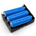 HNGPNGH ABS 18650 Power Bank Cases 1 2 3 4 Slots 18650 Lithium Battery ...