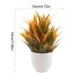 Avdolw Modern Artificial Potted Plants Low Maintenance Plastic Floral ...