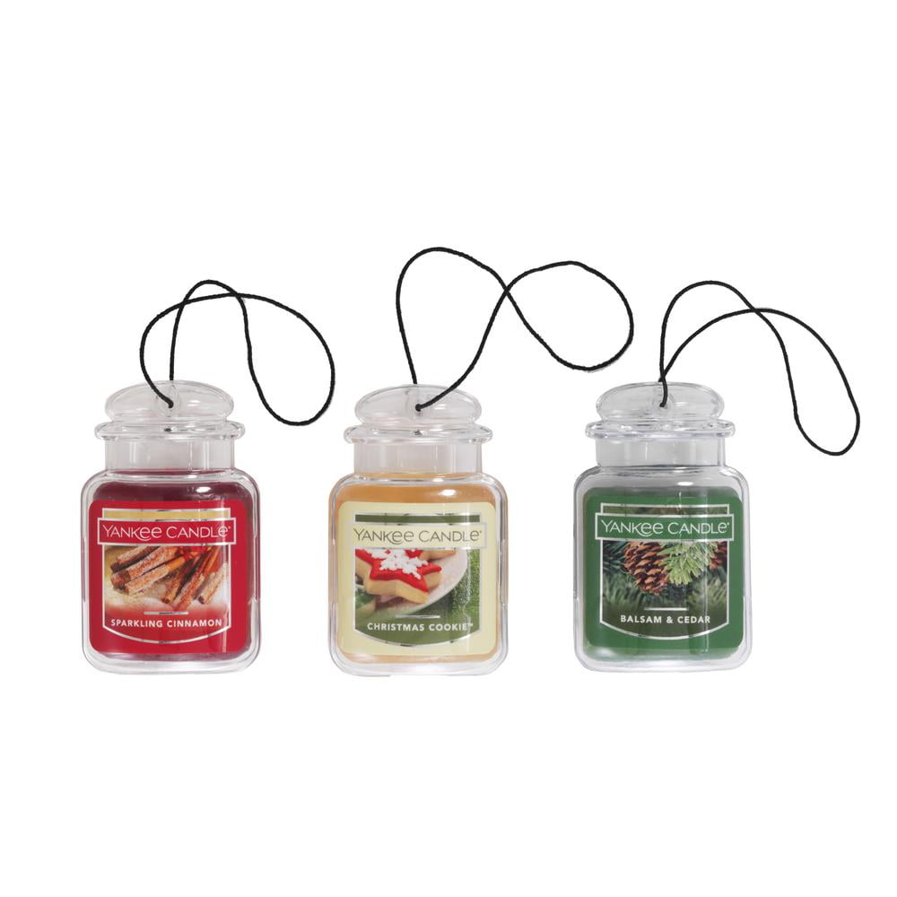 Yankee Candle Ultimate Car Jar — Balsam & Cedar, Christmas Cookie ...