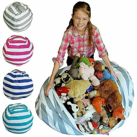 Extra Large Stuffed Animal Toy Storage Bean Bag Bean Cover Soft Seat ...