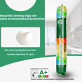 Silicon Waterproof Sealant, Solution for Roof & Wall Cracks,Colorful ...