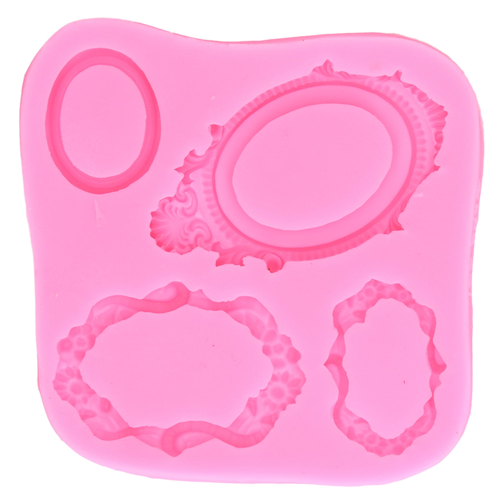 Frame Mold,Frame Mold 4 Types Chocolate Mold Cake Decorating Mold ...