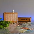 CaraMart Cash Vault Wooden Savings Box - Walmart.com
