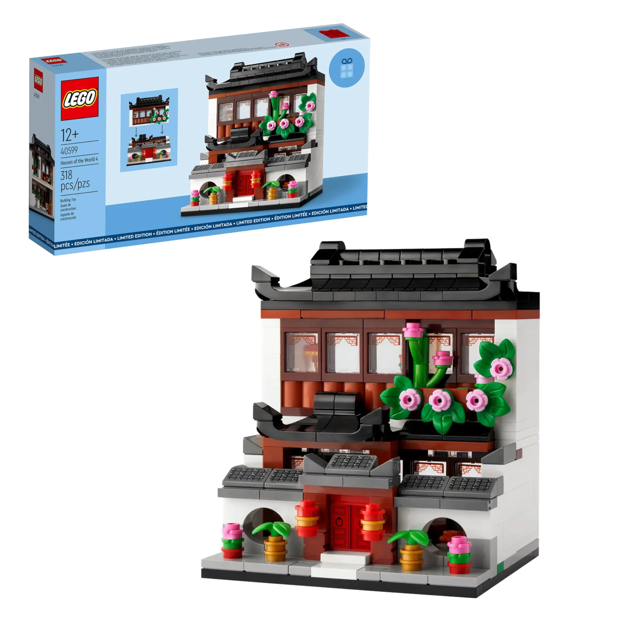 Set de construcción LEGO Houses of The World 4 GWP 40599, 318 piezas ...