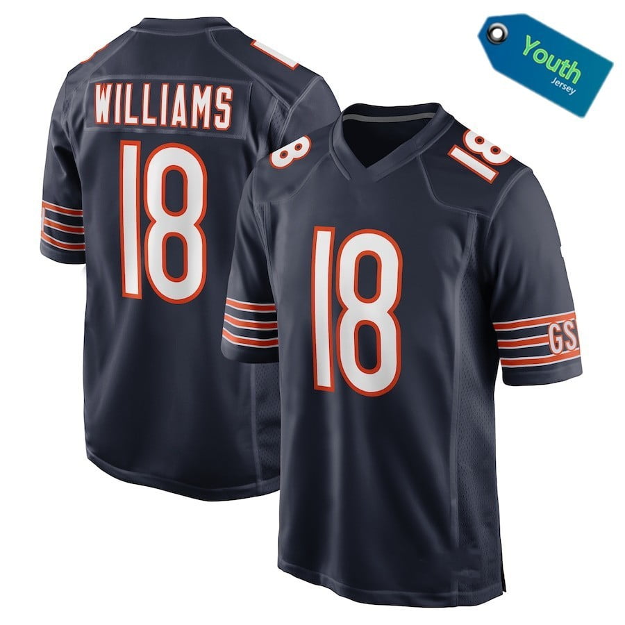 Click here for Hallowen Kids Youth Football Jersey Bears 1#fields... prices