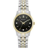 Free Shipping! Bulova Women's Two Tone Classic Watch 98T84 - Walmart.com