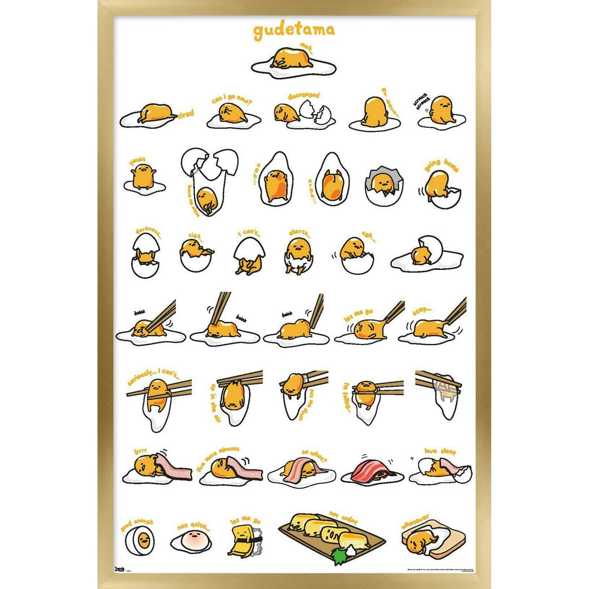 Click here for Trends International Gudetama - Grid Wall Poster... prices