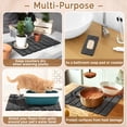 Diatomaceous Earth Drying Mat Set Dark Gray 20" x 14" Kitchen Counter ...