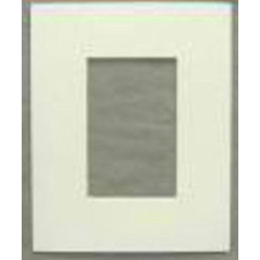 Deep Red Acid Free 5x7 Picture Frame Mats with White Core Bevel Cut for ...