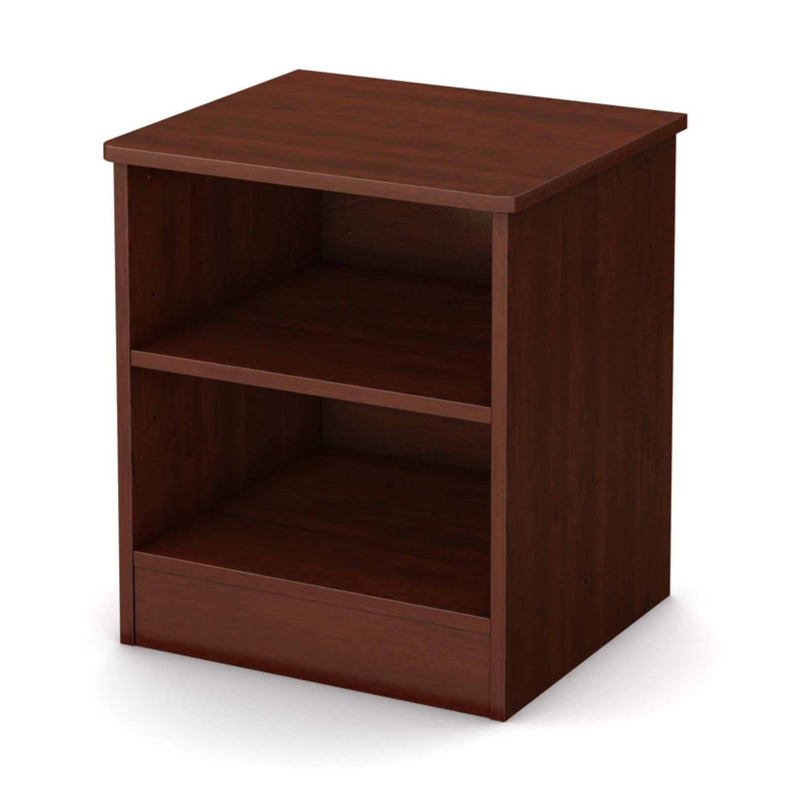 South Shore Smart Basics Open Shelf Nightstand, Cherry - Walmart.com
