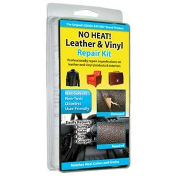Liquid Leather No Heat Leather/Vinyl Repair Kit- Home Car Boat Office ...